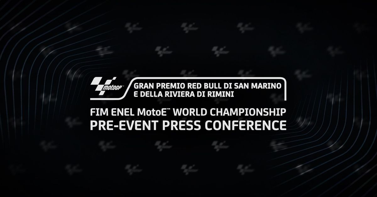 MotoE™: la conferenza stampa del Gran Premio di San Marino