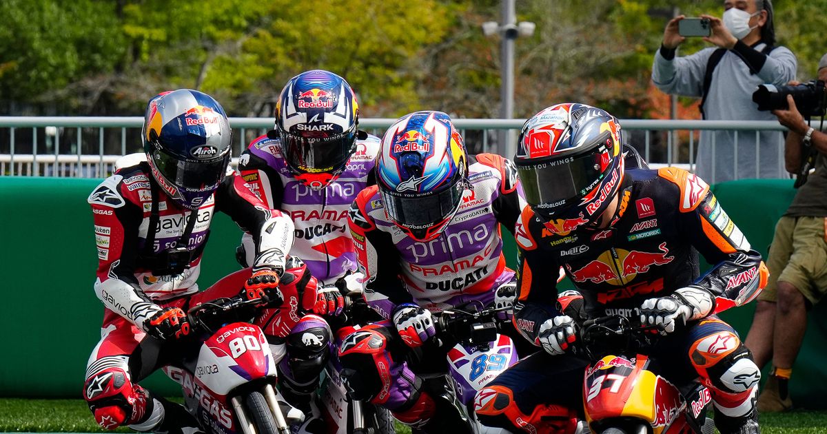 A blast from the past: MotoGP™ is reunited with Mini Motos