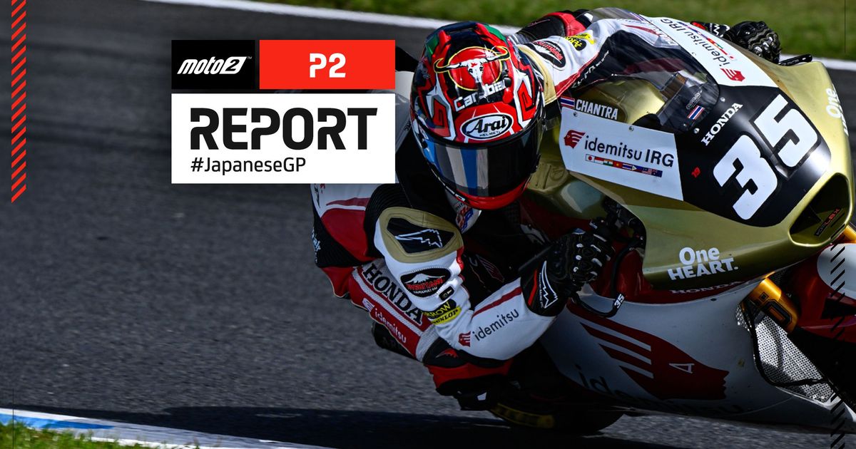 Practice 2 Moto2™ Jepang: Somkiat Chantra Lanjutkan Dominasi