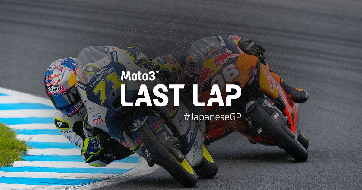 LAST LAP: Moto3™ title contenders go toe-to-toe in Motegi!