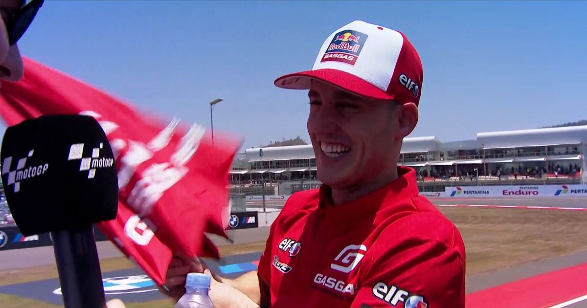 Rider Parade: "It's good to see the people enjoy it here"