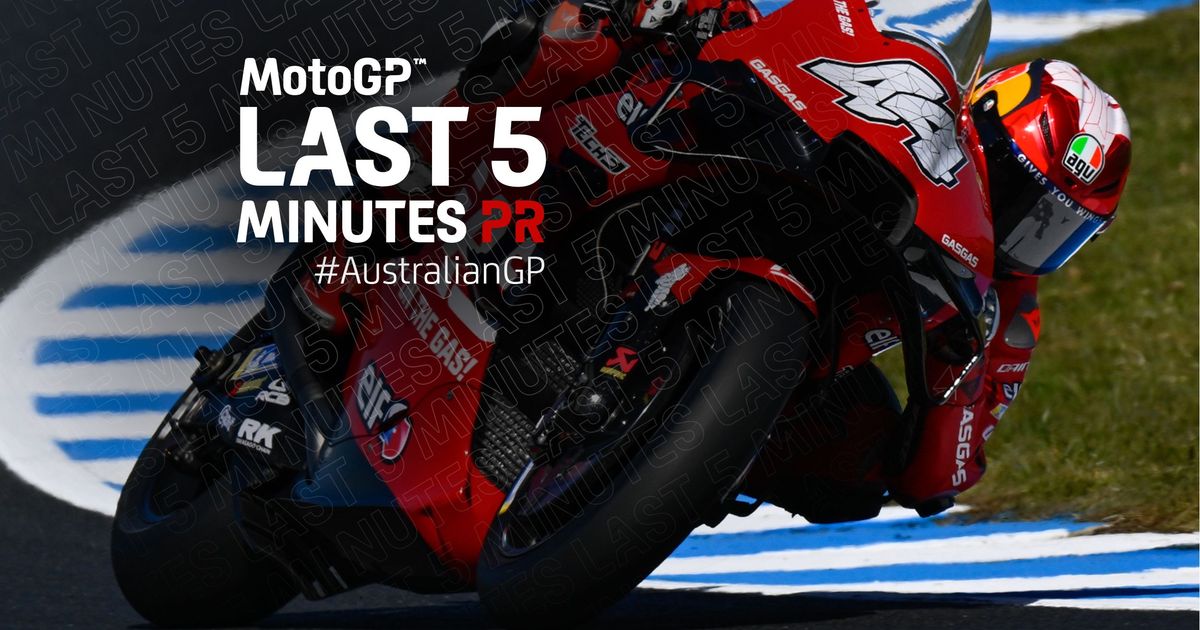 LAST 5 MINS: Watch the decisive end to Friday Practice