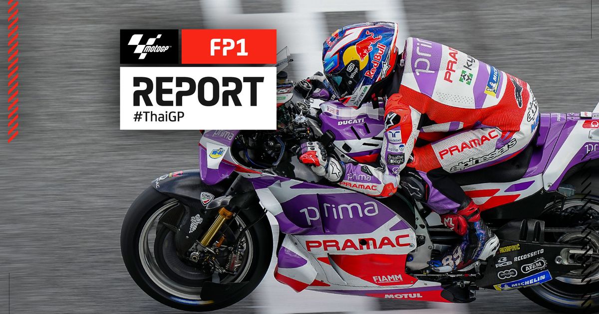 Martin bounces back with dominant FP1 display