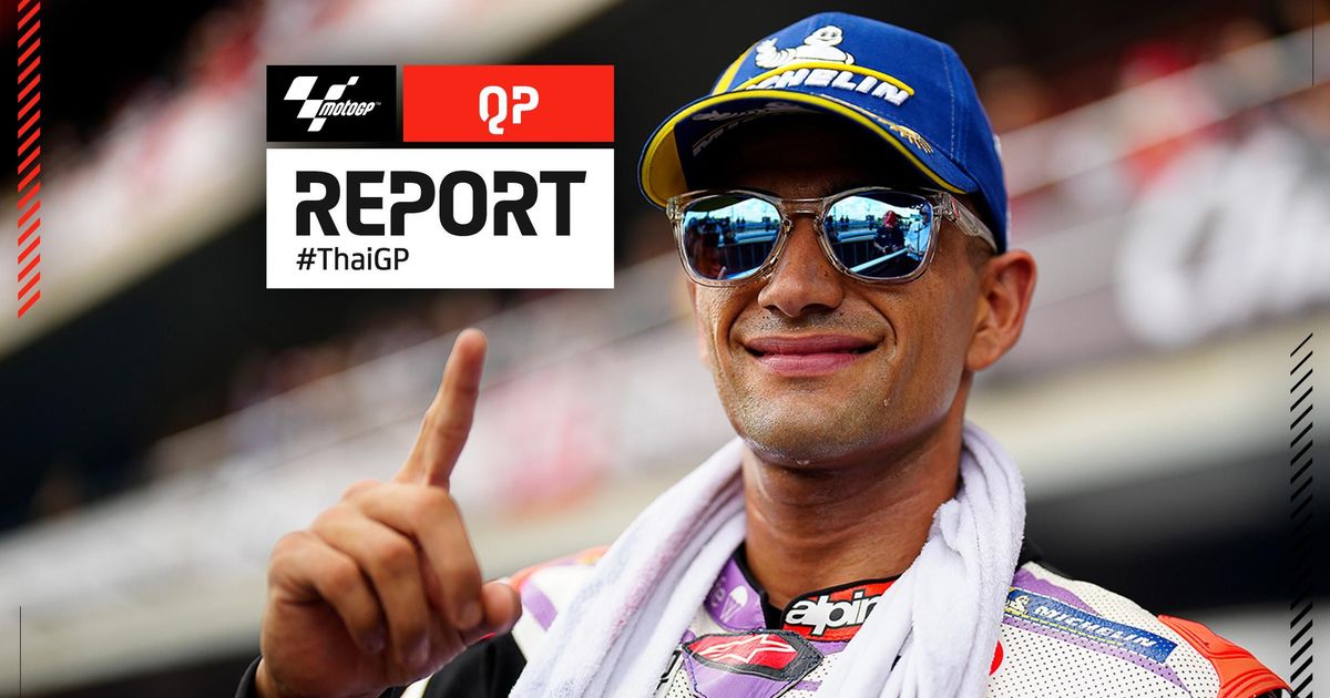 Martin adds to lap record collection with stunning Thai GP pole