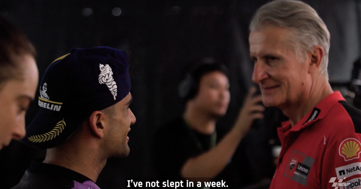 UNSEEN: "I pushed like an animal on the last lap"