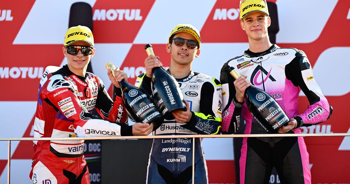 Moto3™: El balance del Top 3 del GP de la Comunitat Valenciana