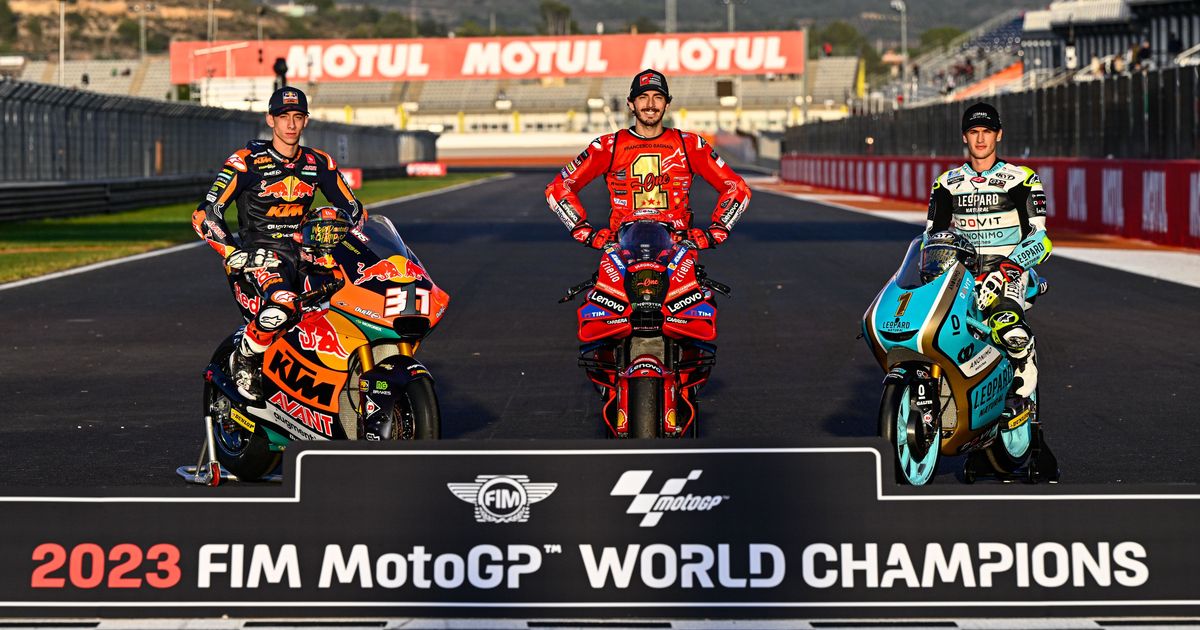 MotoGP™, Moto2™ and Moto3™ 2023 World Champions photo opportunity