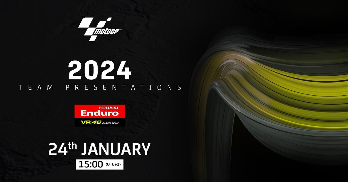 Il team Pertamina Enduro VR46 2024 si presenta mercoledì