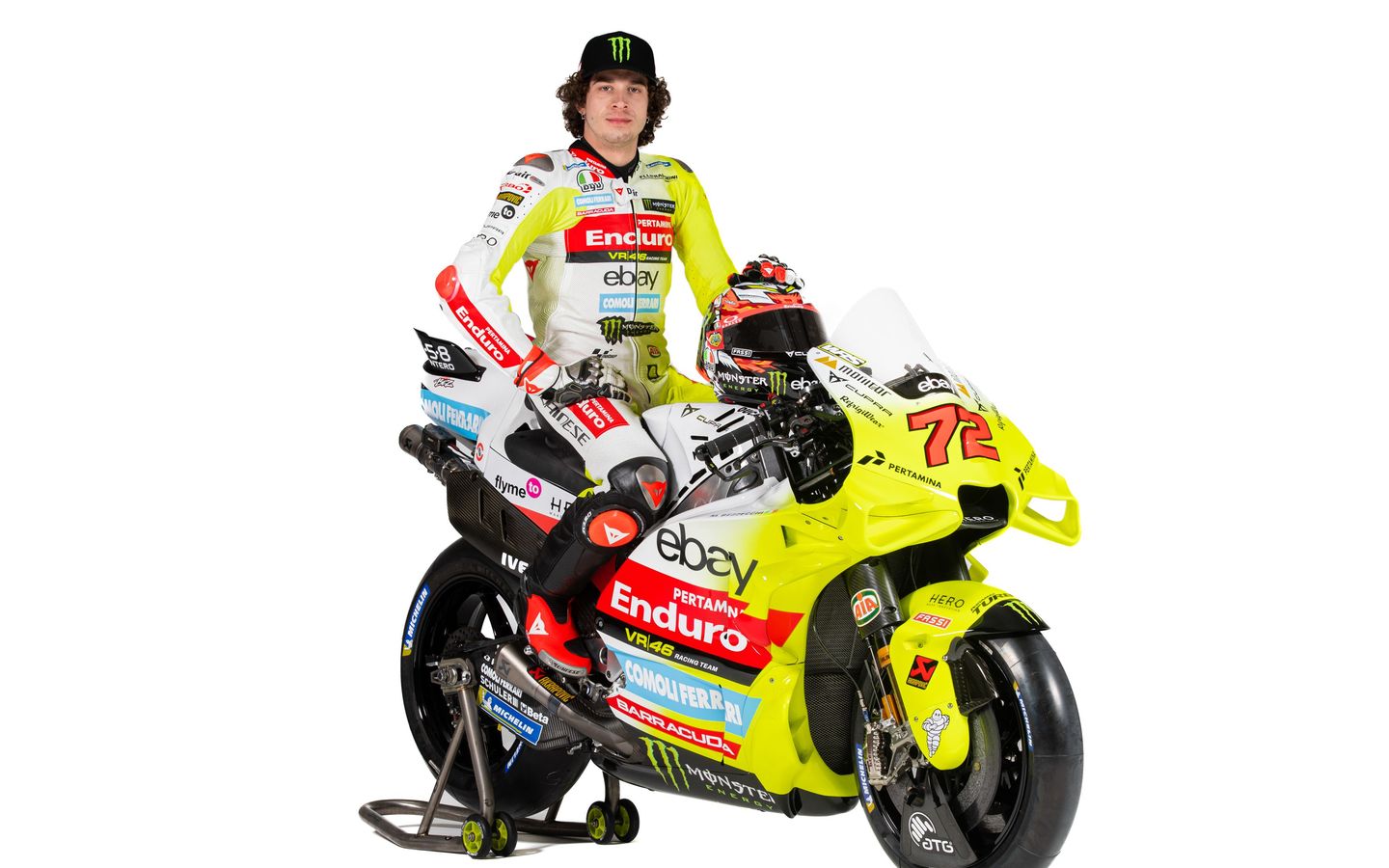 Corak Baru Motor Pertamina Enduro VR46 Racing Team, Kuning Ngejreng! – DEPOK POS