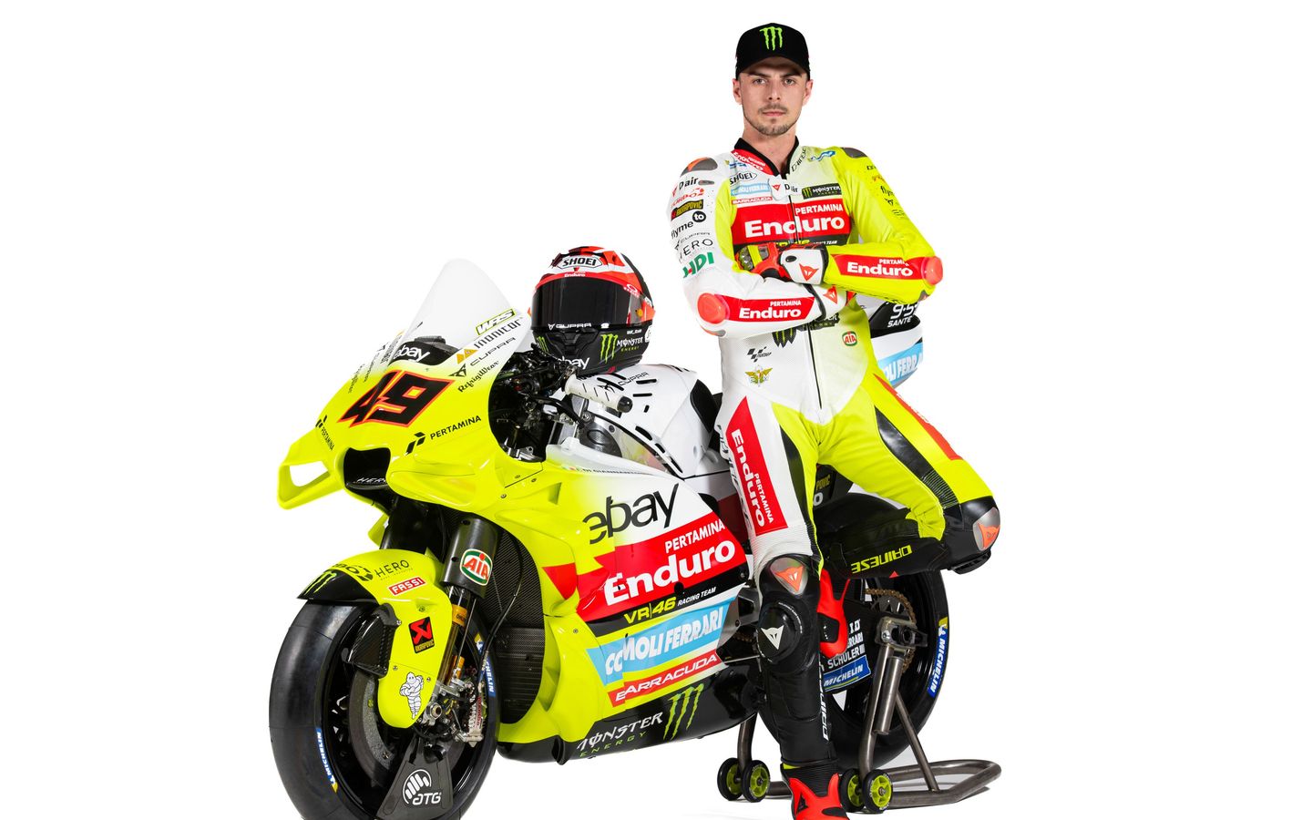 Corak Baru Motor Pertamina Enduro VR46 Racing Team, Kuning Ngejreng ...