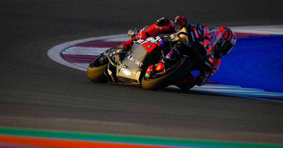 Aprilia apunta alto con "un paquete 2024 más rápido"