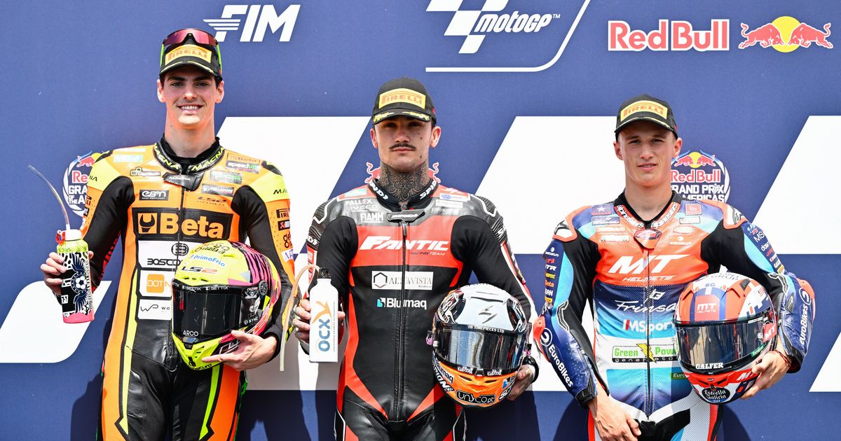 Moto2™ recap: Explosive Canet claims pole at COTA