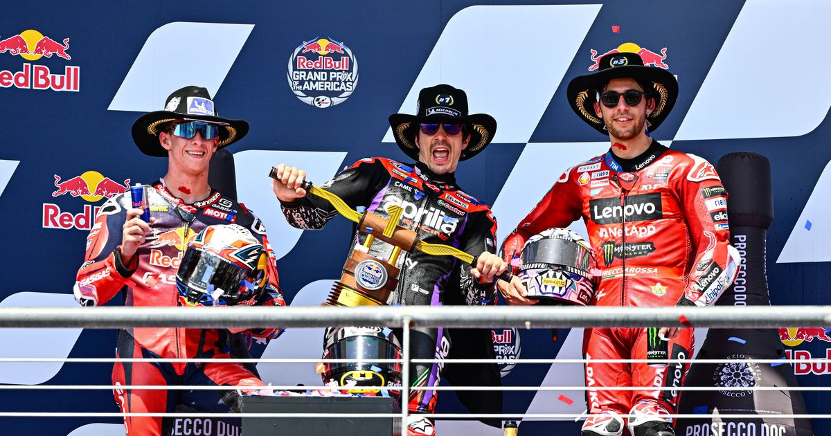"¿Qué puedo decir? Se ha hecho historia" - El Top 3 del GP de las Américas