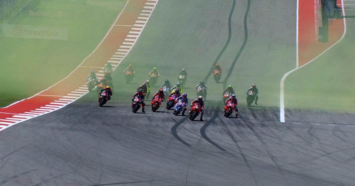 WATCH: Electric lights out blows Americas GP wide open!