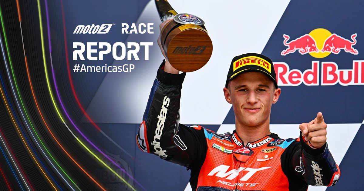 García Dols estrena su palmarés de victorias en Moto2™