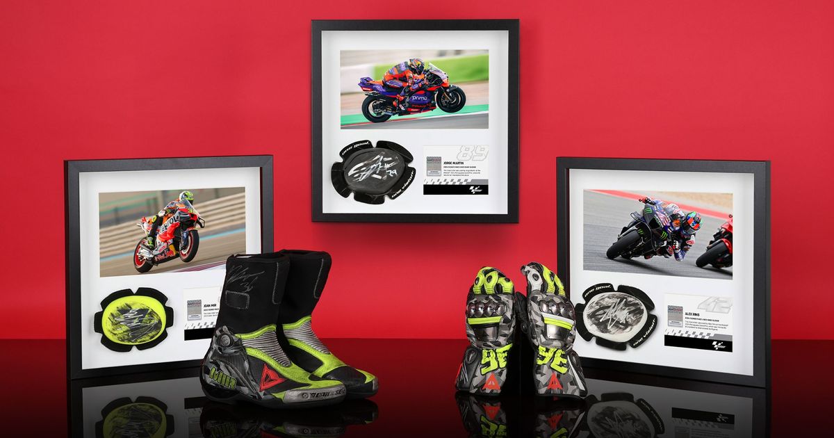 MotoGP™ Authentics: get your hands on some exclusive memorabilia!