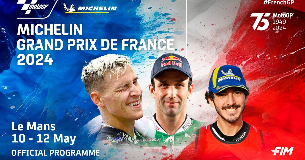 Get the official French GP programme!