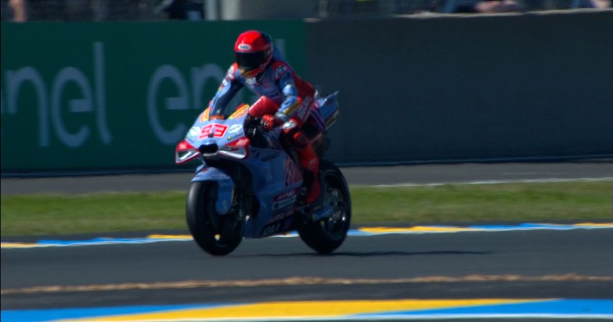 UNREAL: Marc Marquez produces stunning Q1 save!