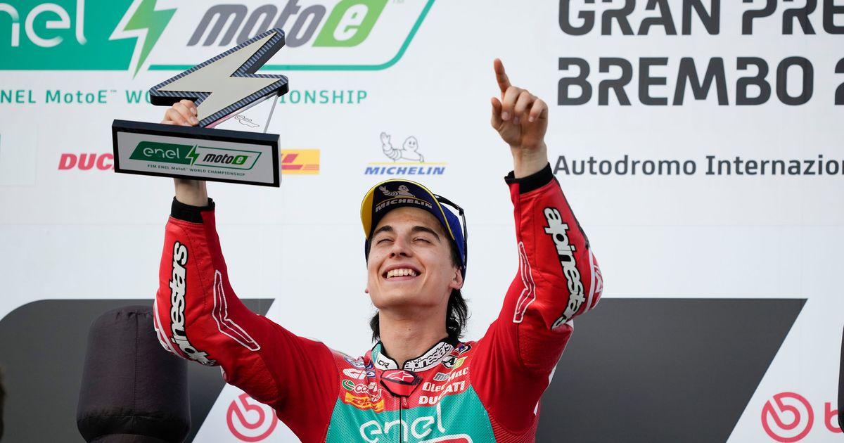 MotoE™: acuto di Casadei, che si riprende la vetta della classifica