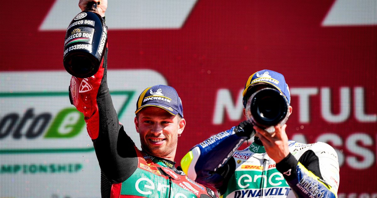 MotoE™: Zaccone dominiert und holt den ersten Sieg seit drei Jahren