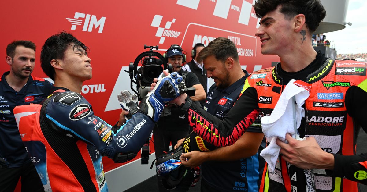 Moto2™: cosa si dice sul podio ad Assen?