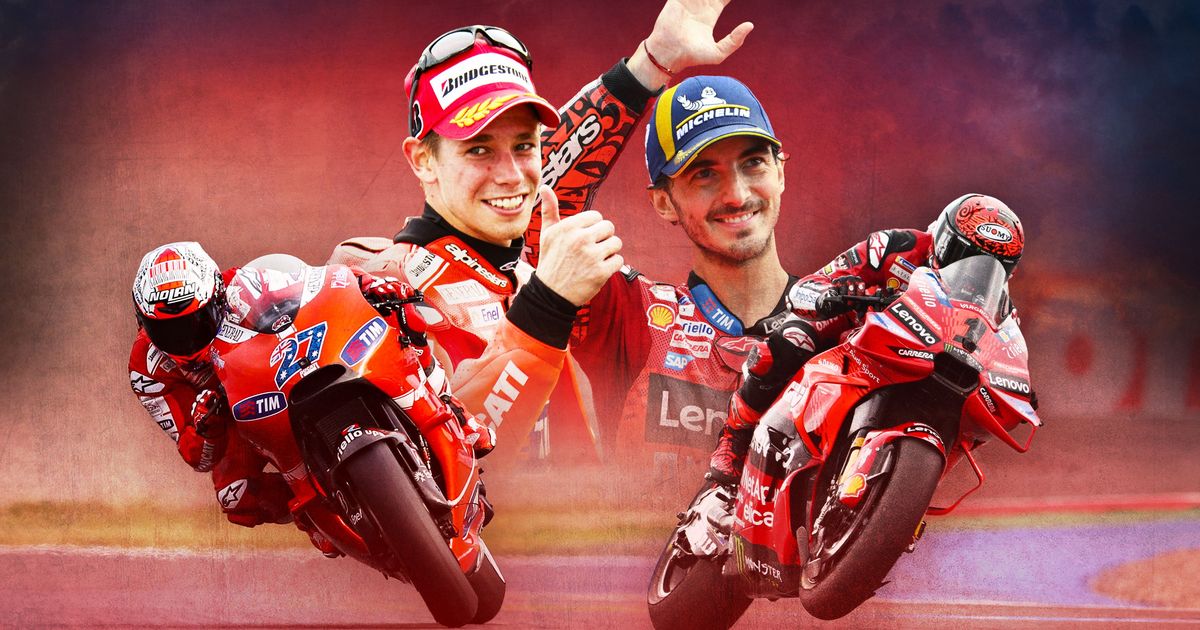23 and counting: Bagnaia matches Stoner's Ducati win tally