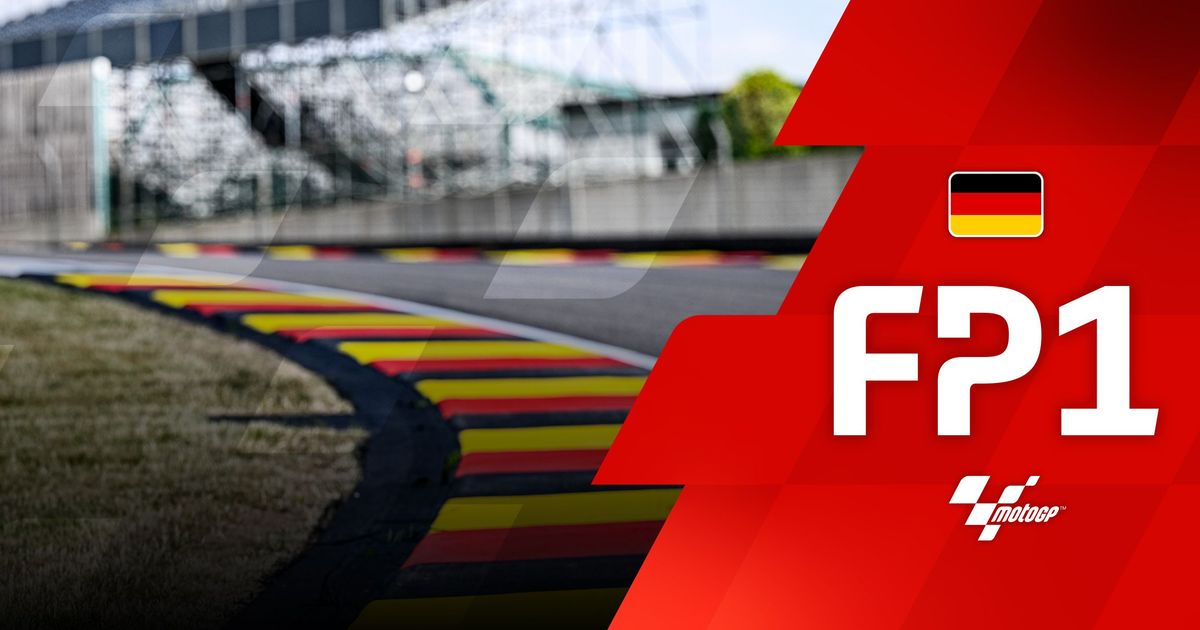 MotoGP™ FP1: Liqui Moly Motorrad Grand Prix Deutschland