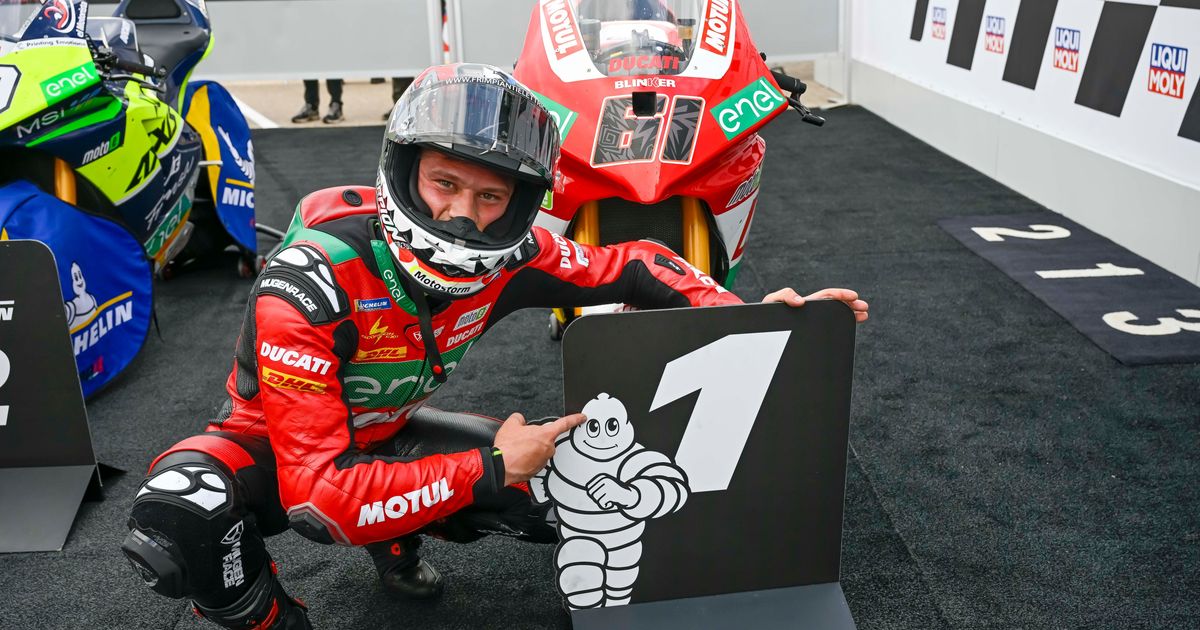 MotoE™: in Germania Zaccone conquista la terza Q2 consecutiva