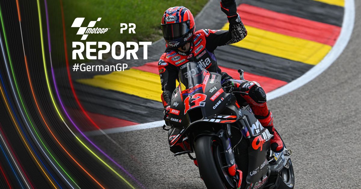 MotoGP™ Jerman: Diwarnai Red Flag, Maverick Vinales Torehkan Rekor Lap