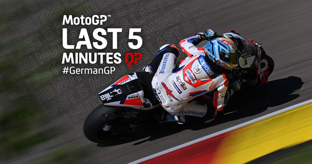 LAST 5 MINS: The chaotic finale to Q2 at the Sachsenring