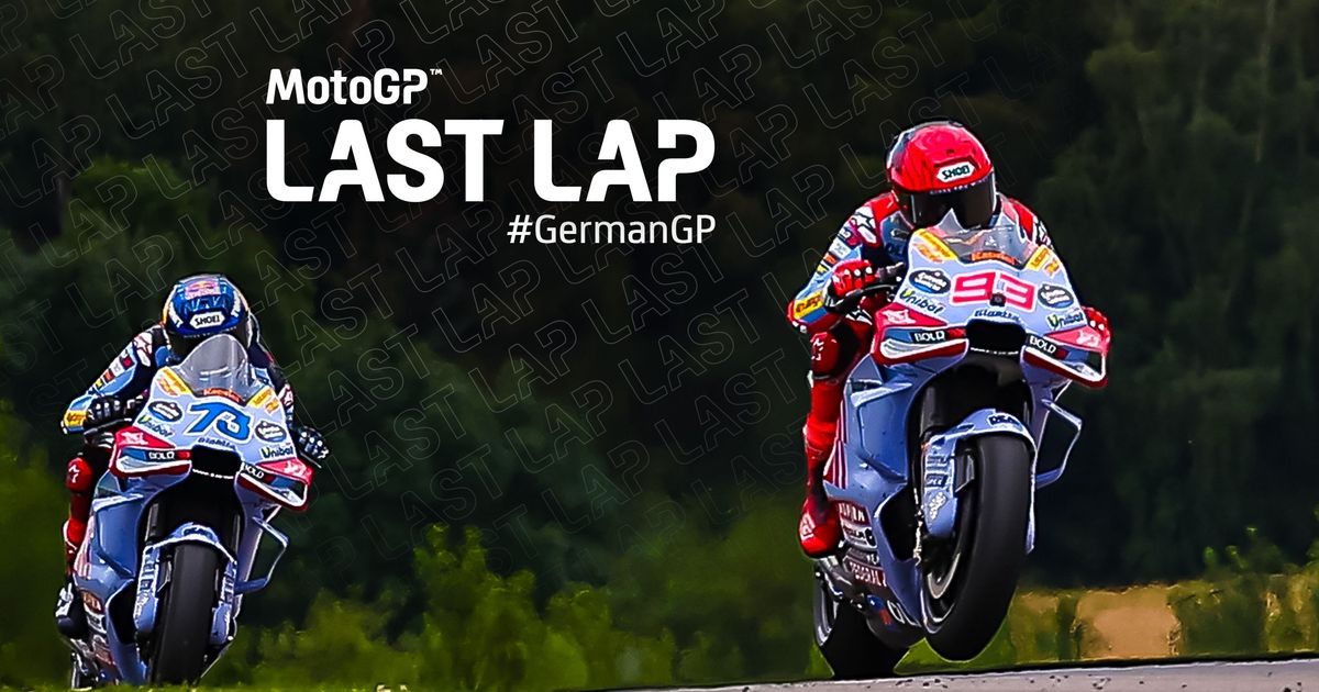 LAST LAP: The Marquez brothers battle for a historic podium!