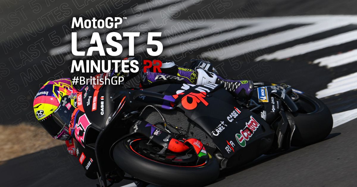 LAST 5 MINS: The frantic finale to Friday's action at Silverstone