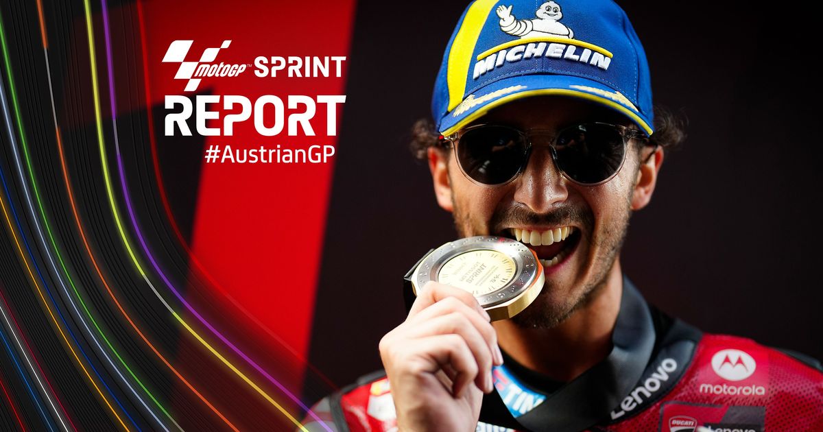 Game on: Bagnaia tied at the top after Sprint win as Marquez blows podium