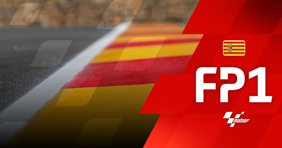 MotoGP™ FP1: GoPro Grand Prix of Aragon