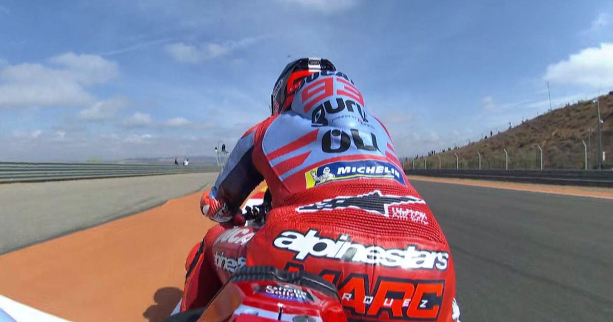 WATCH: Marc Marquez delivers a Q2 masterclass in Aragon