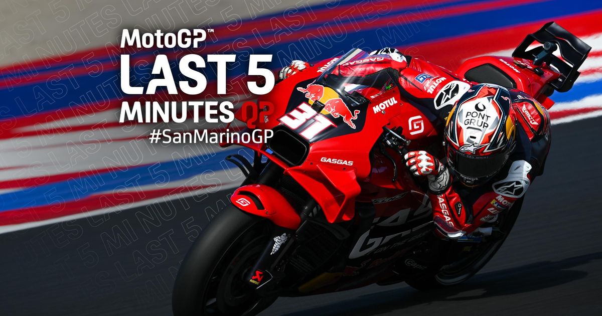 LAST 5 MINS: Late crashes and lap records decide the MotoGP™ grid!