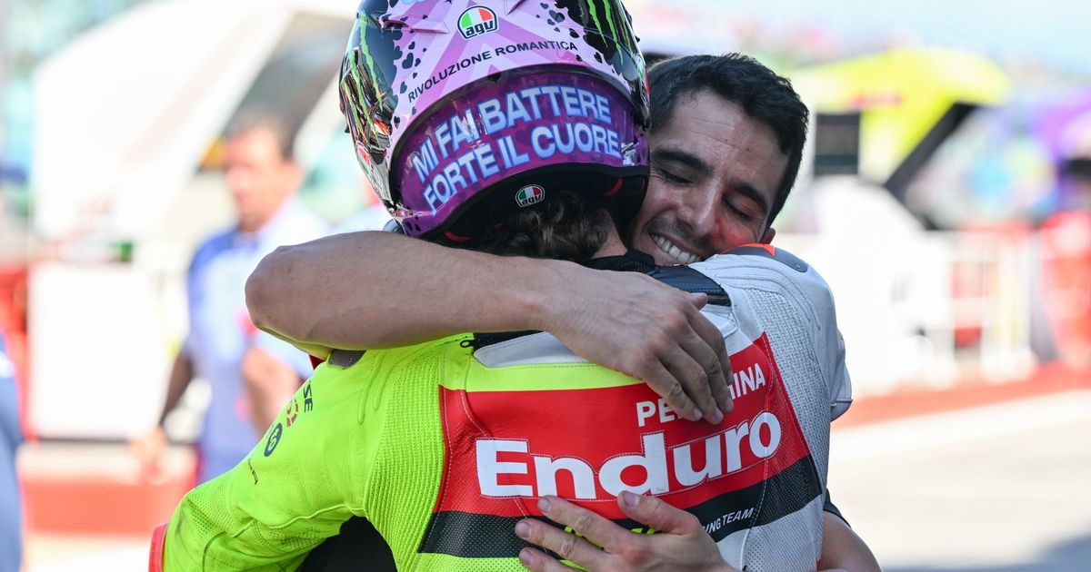 What inspired the special Misano helmets worn by Italian riders?