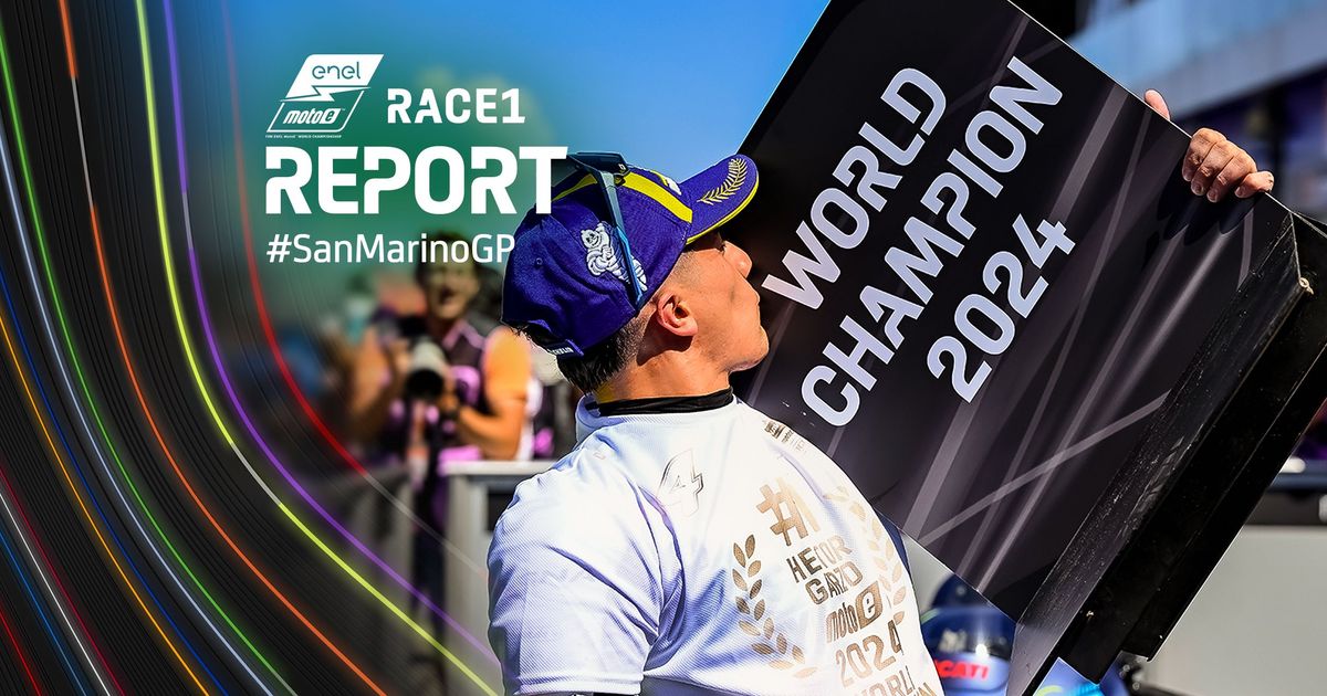 Garzo’s moment of destiny arrives as the MotoE™ World Champion is crowned