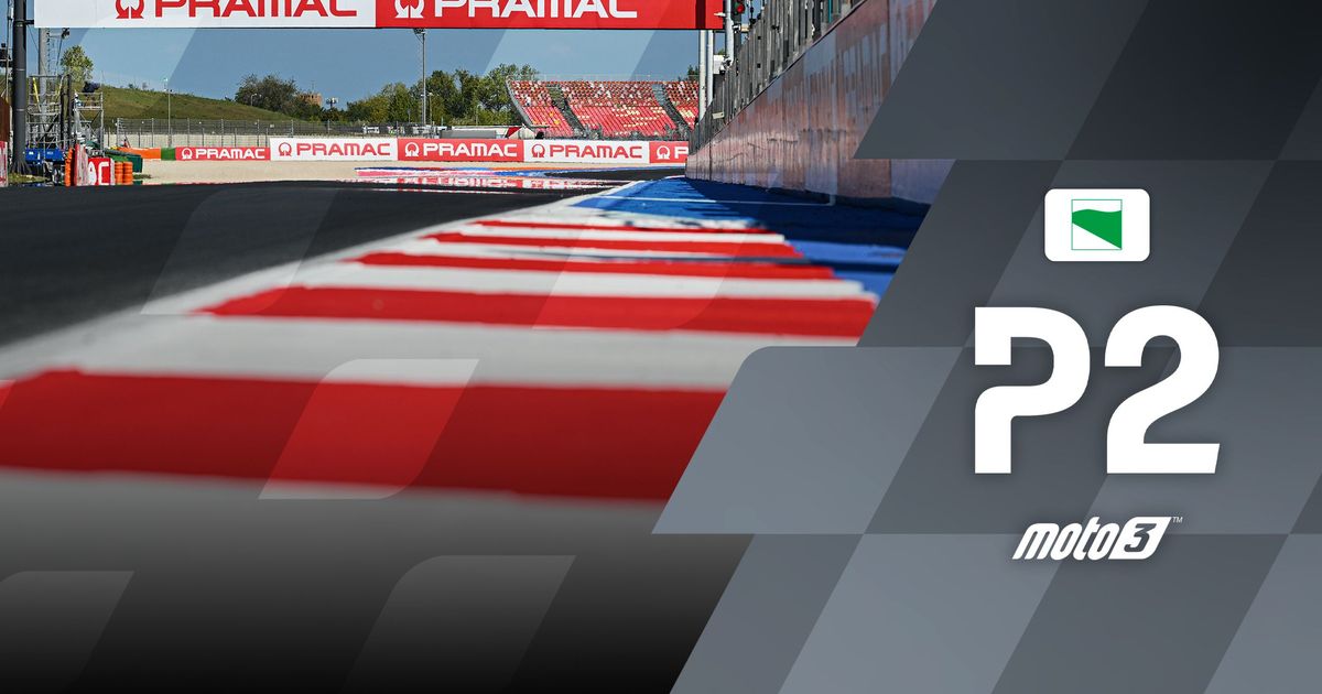 Moto3™ P2: Gran Premio Pramac dell’Emilia-Romagna