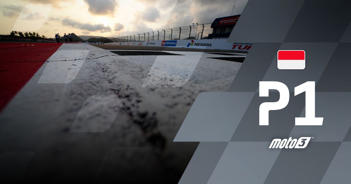 Moto3™ P1: Pertamina Grand Prix of Indonesia