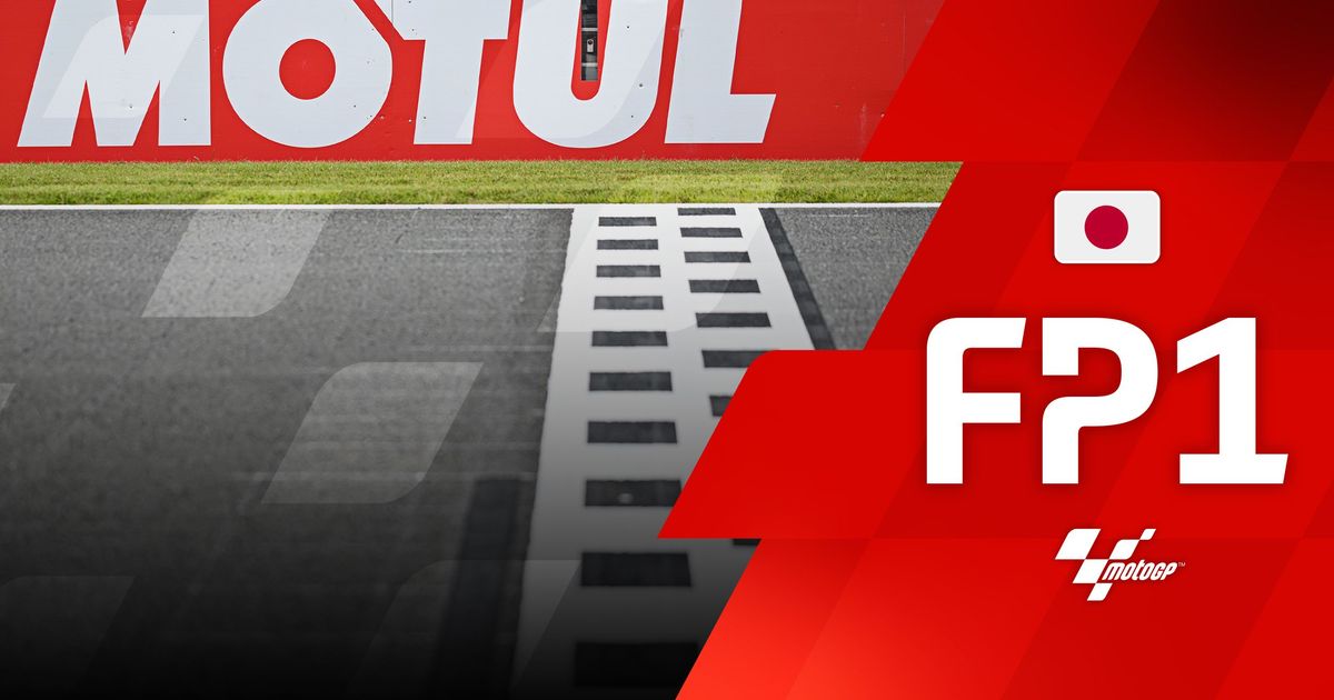 MotoGP™ FP1: Motul Grand Prix of Japan