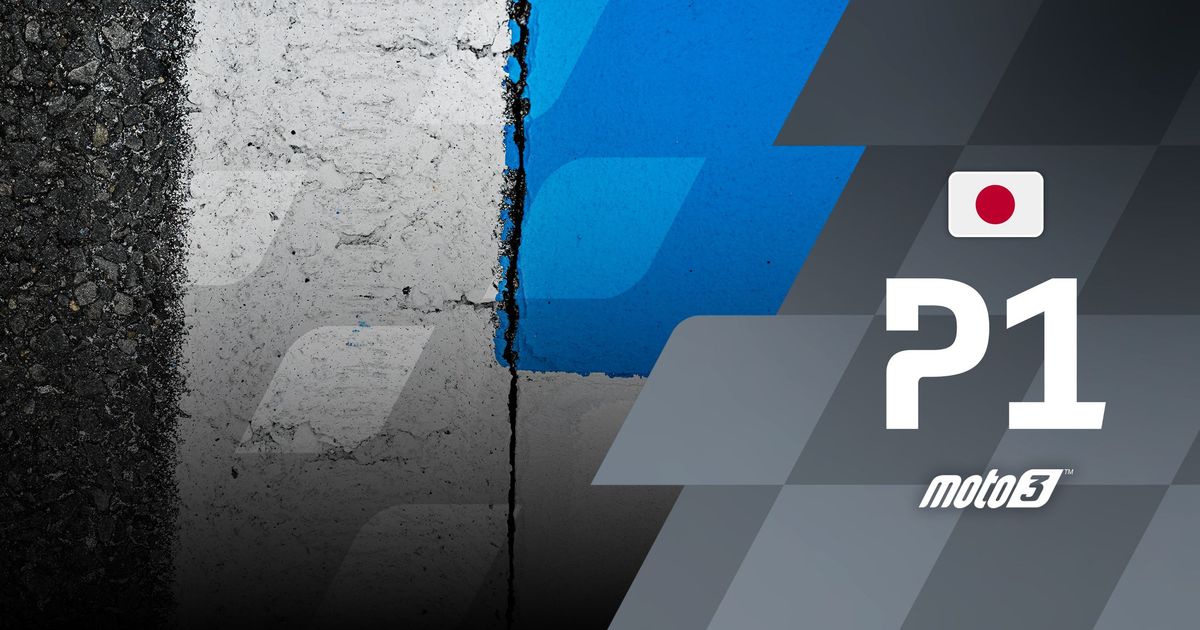 Moto3™ P1: Motul Grand Prix of Japan