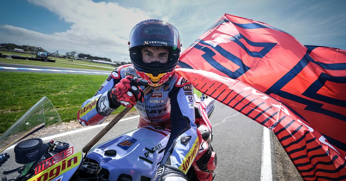 "This win was old style!" - M. Marquez uncorks vintage performance