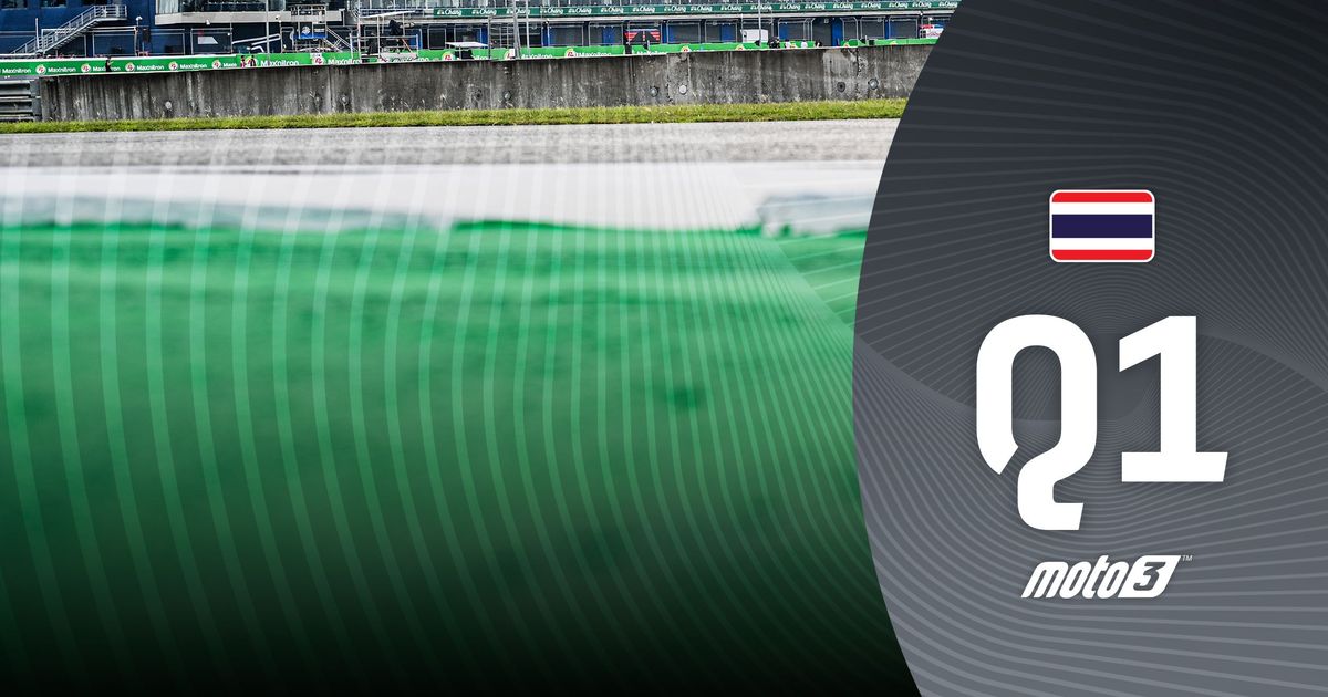 Moto3™ Q1: PT Grand Prix of Thailand