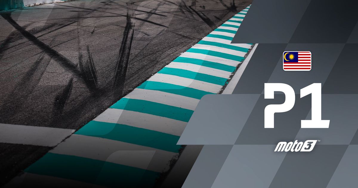 Moto3™ P1: PETRONAS Grand Prix of Malaysia