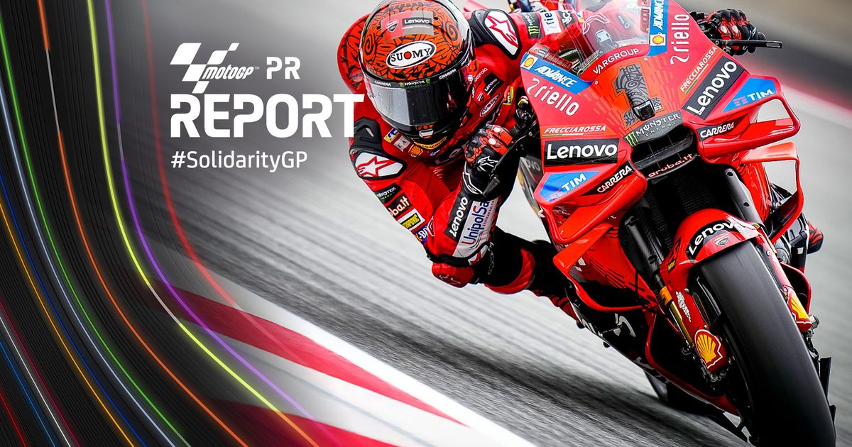 Bagnaia makes a bold statement as Martin clinches P5 on Friday