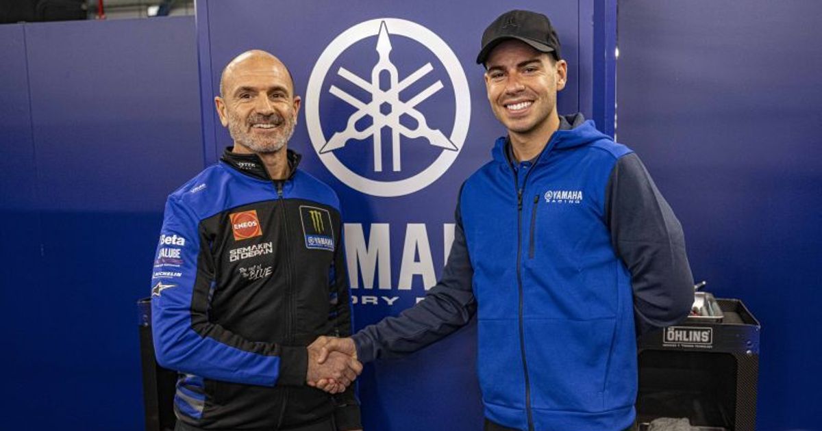 Augusto Fernandez joins Yamaha as Official MotoGP™ Test Rider in 2025