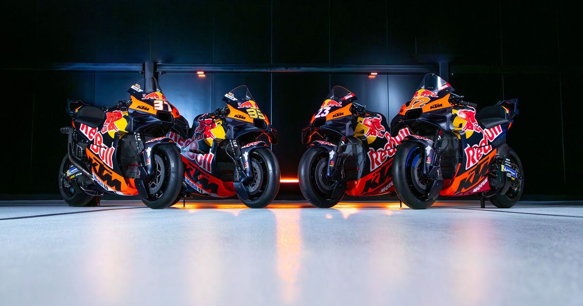 A CHAMPION LINE-UP: KTM Factory Racing and Tech 3 reveal 2025 colours