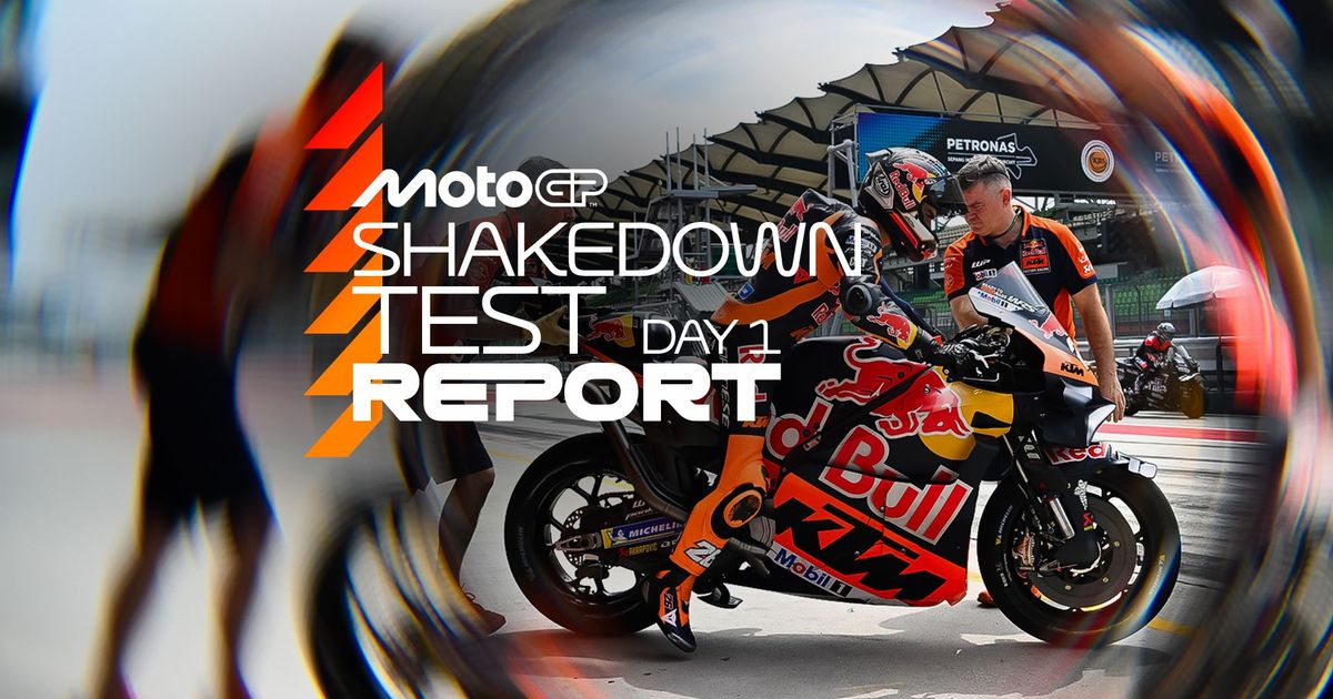 Legenda dan Rookie MotoGP™ Curi Perhatian di Shakedown Sepang