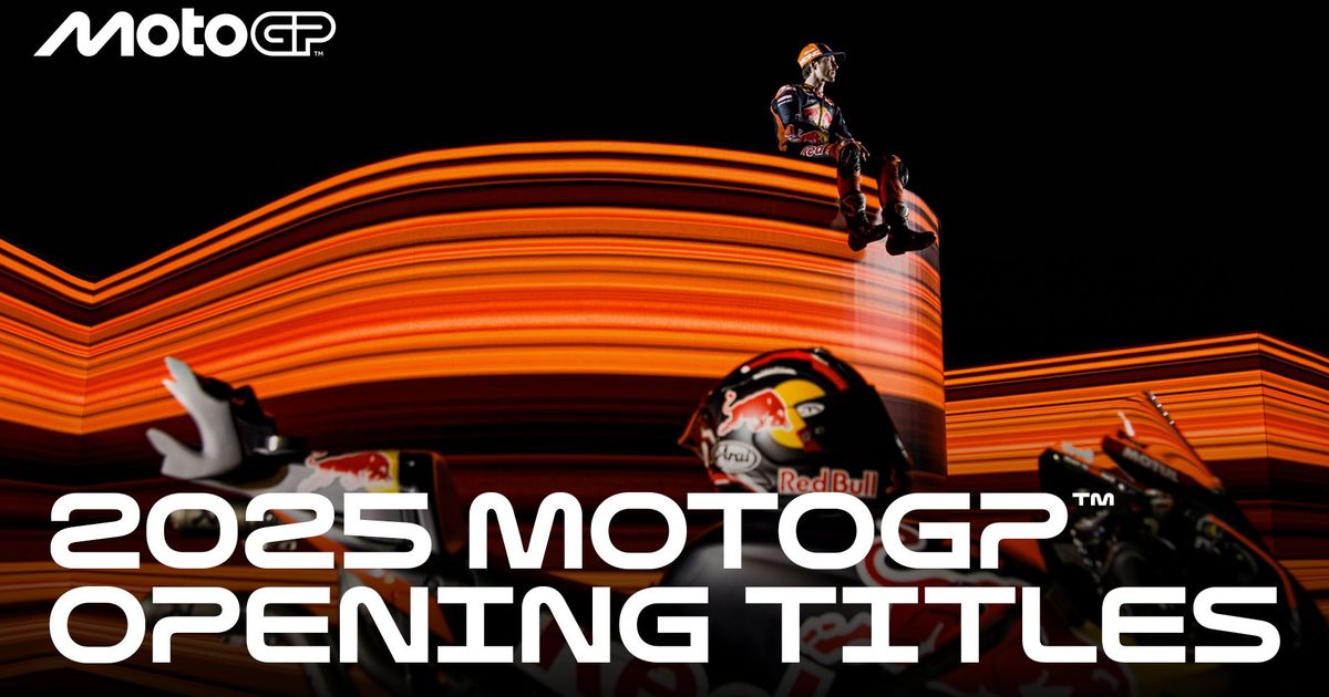 Presenting the opening credits for MotoGP 2025!